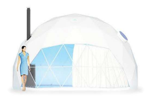 Lodging domes by sizes. Geodesic dome kits for sale by size.