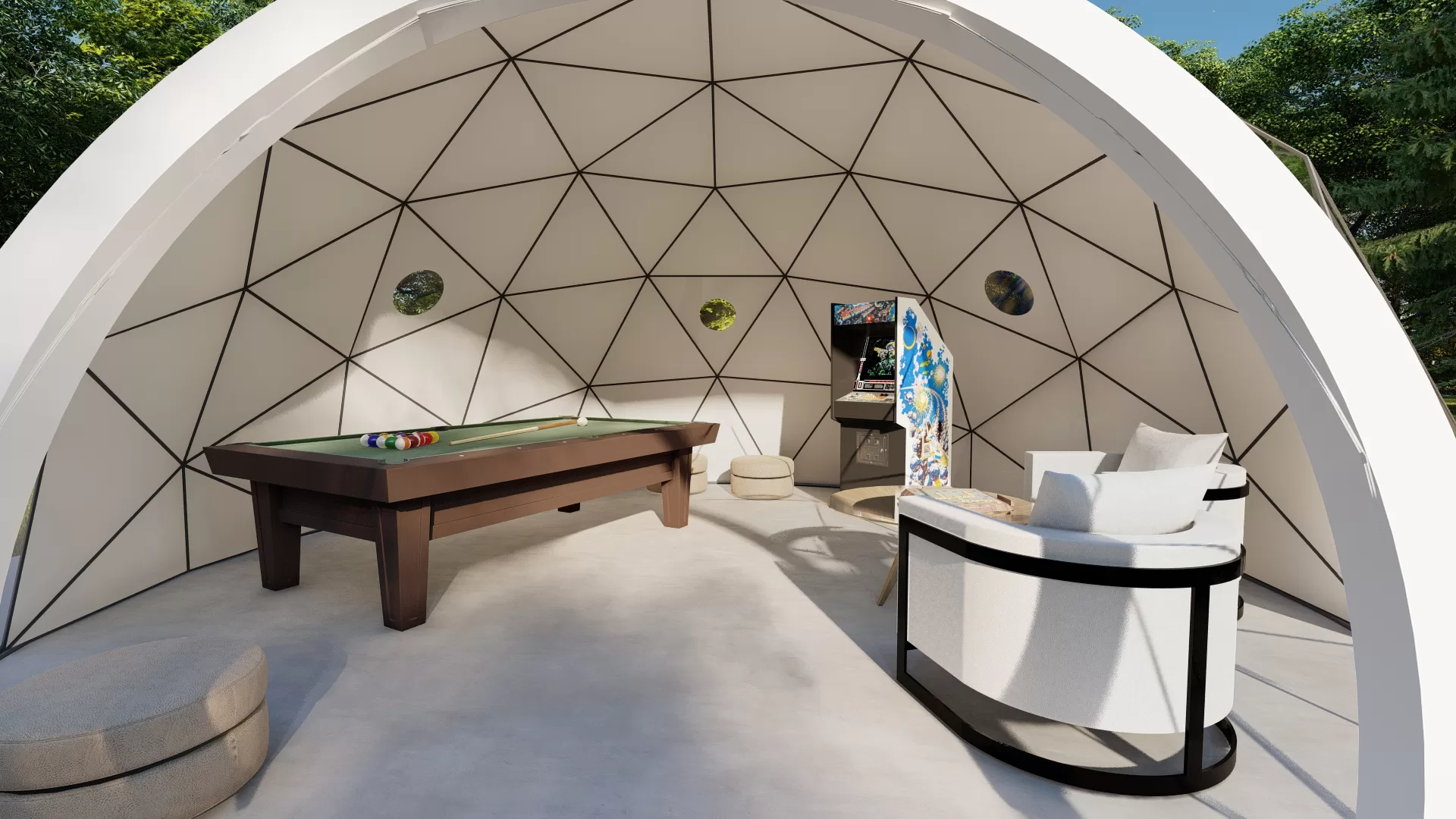 Kid’s playhouse domes. Geodesic dome kits for sale.